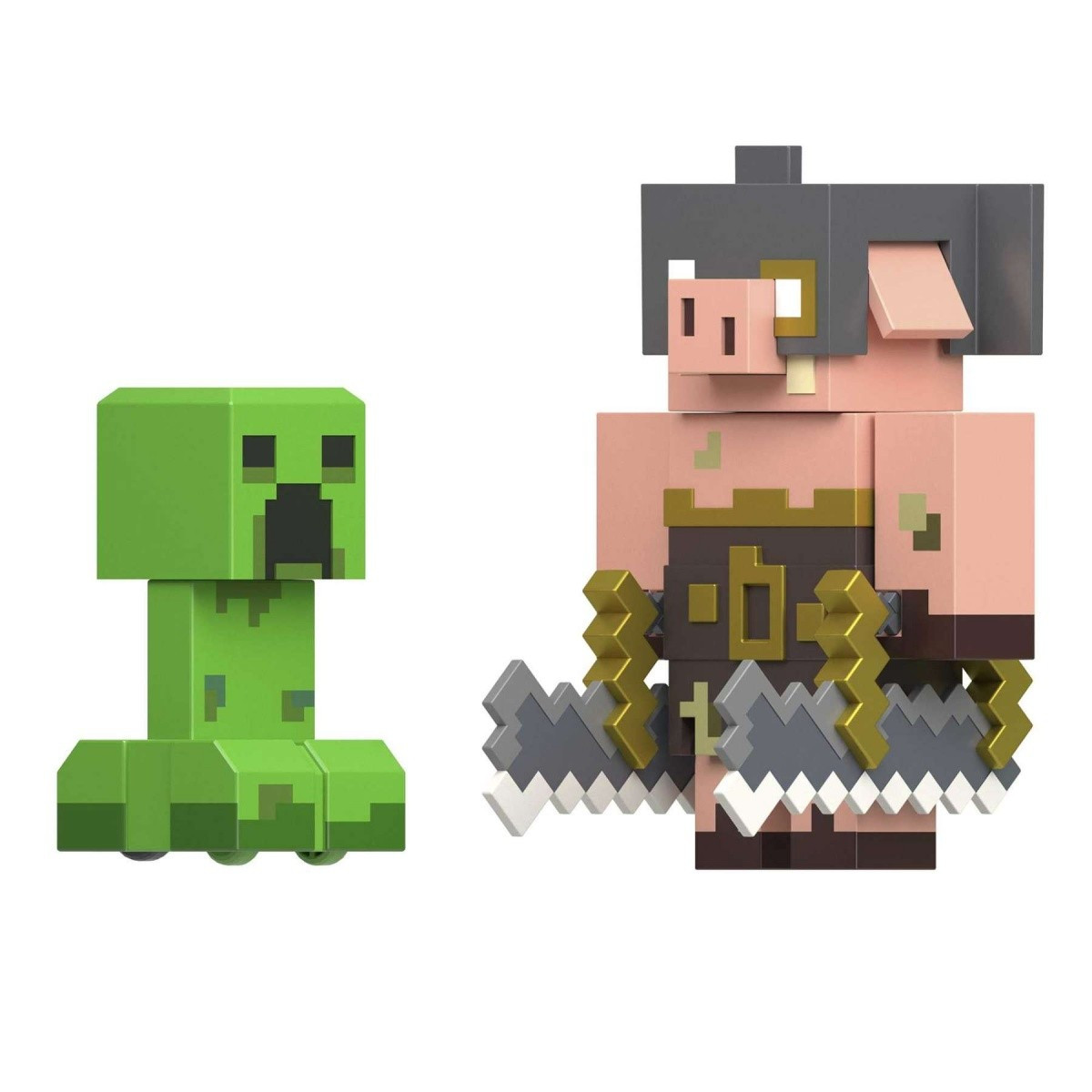 Zestaw figurek Minecraft Legends Creeper vs Piglin - Arena.pl